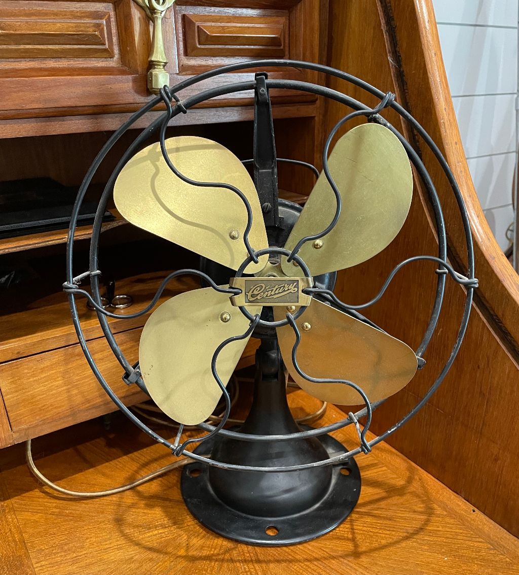 Antique Brass Blade Fan – Nick Gromicko