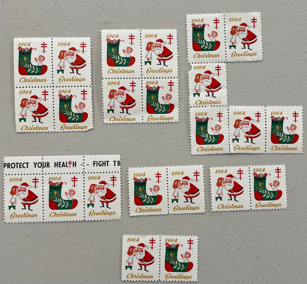 1964 American Lung Association stamps – Nick Gromicko
