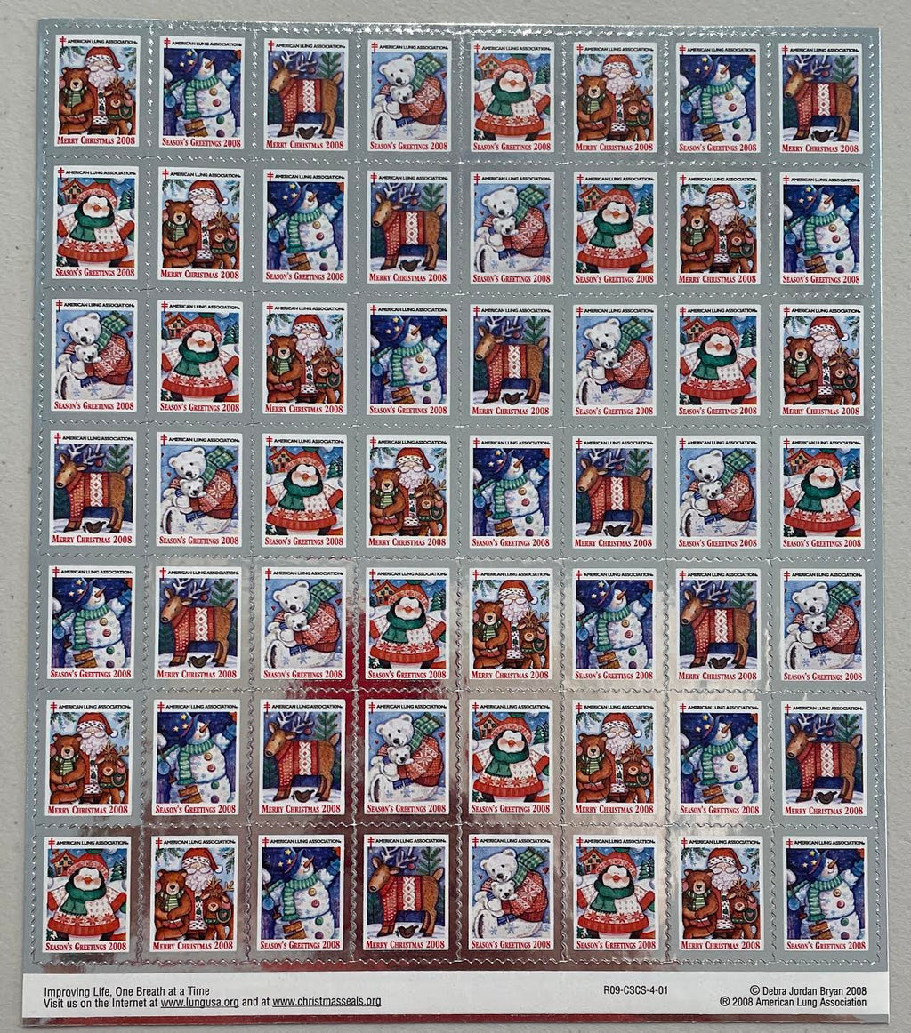 2006-2009 American Lung Association stamp – Nick Gromicko